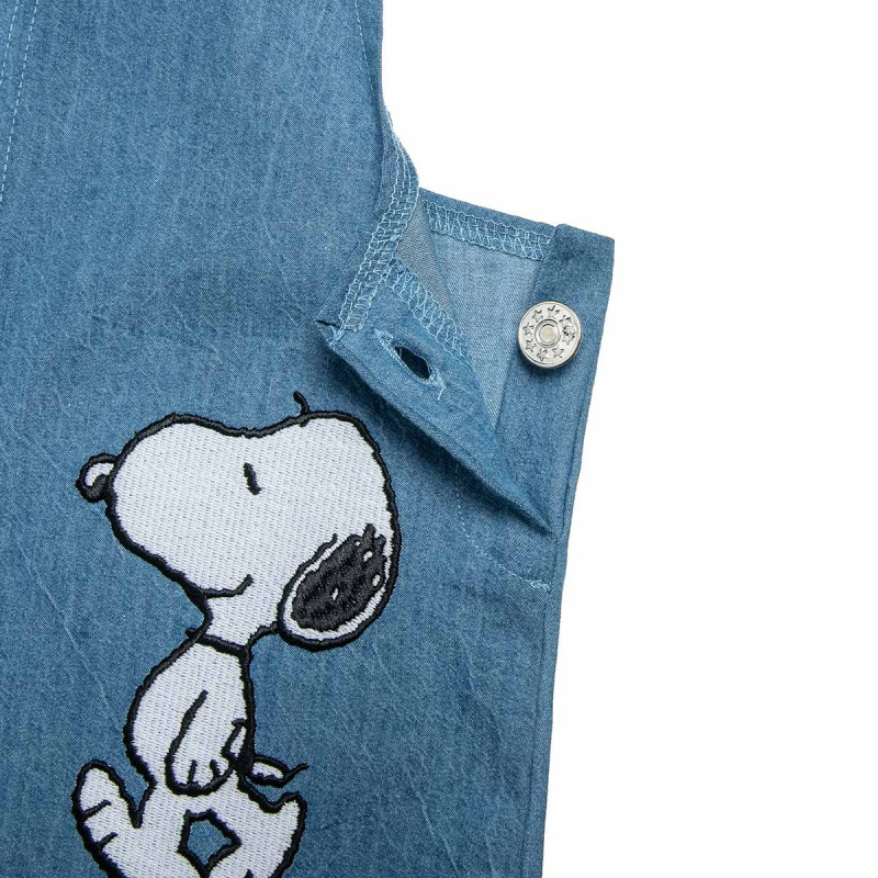 Denim dress Snoopy with embroidery (12 months-10 years) - Alouette ...