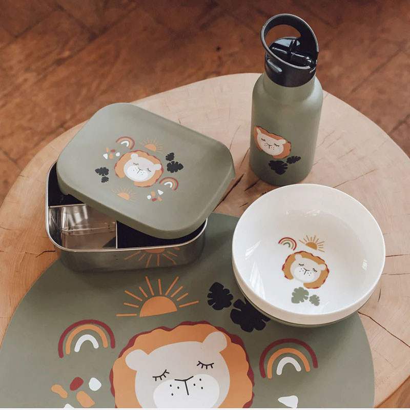 Lunch box lion stainless steel kikabu 900ml - Alouette | Βρεφικά ...