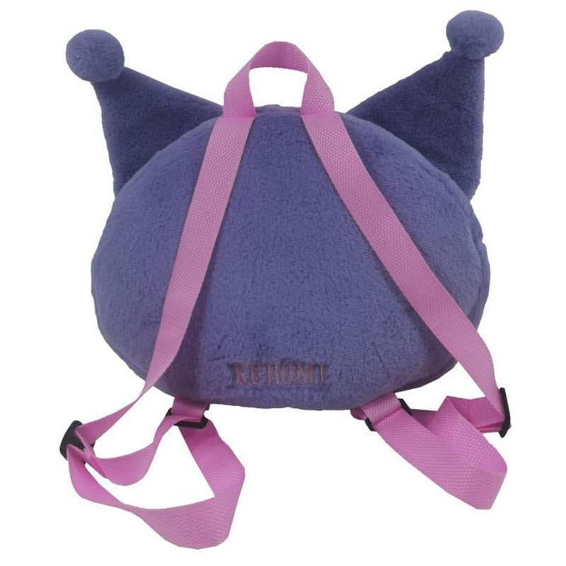 Backpack with fluffy texture Kuromi - Alouette | Βρεφικά & Παιδικά Ρούχα