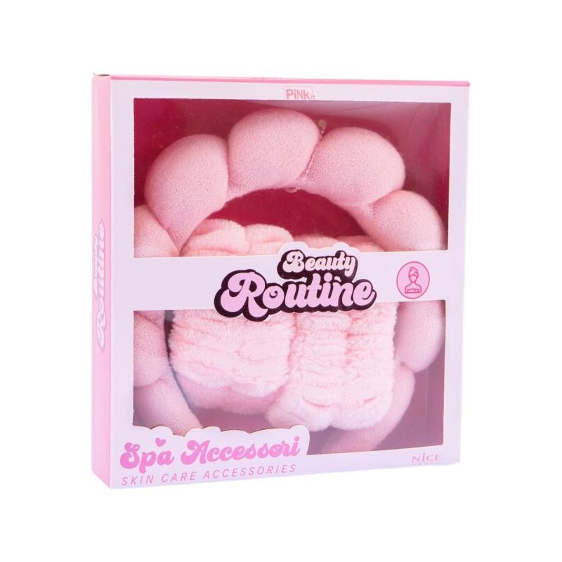 Spa Accessories - Hair Ties and Towelling Hand Bands Beauty Routine ...